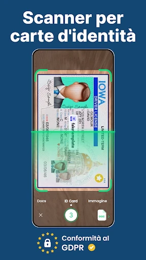 Scarica Scanner per carte d'identità - Appcracy