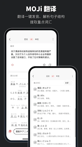 MOJi辞書: 日语学习词典｜能力考JLPT｜翻译查单词をダウンロード - Appcracy