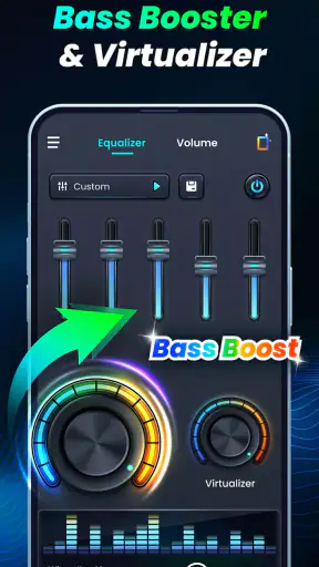 ダウンロード Volume Bass Booster, Equalizer - Appcracy