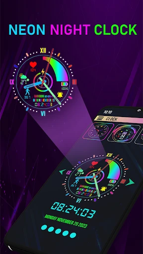 Neon Digital Clock Smart Watch 다운로드 - Appcracy