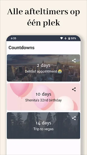 Download Aftellen - Days Until - Appcracy