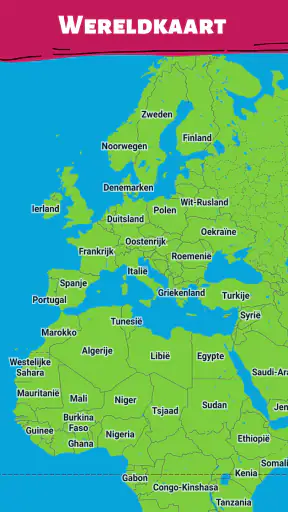 Download Alle landen - Wereldkaart - Appcracy