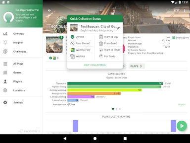 Download Board Game Stats - Appcracy
