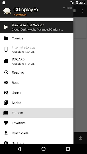 Download CDisplayEx Comic Reader Lite - Appcracy