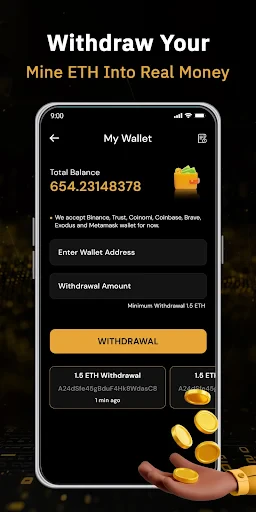 Download ETH Cloud Miner- Earn Ethereum - Appcracy