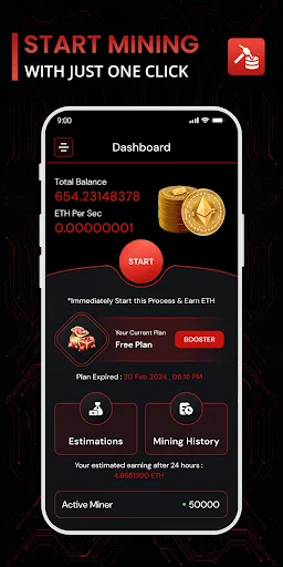 Download Ethereum Mining, ETH Miner - Appcracy