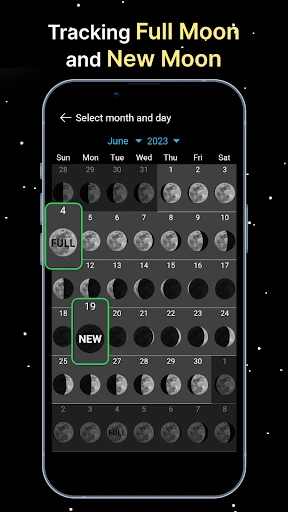 Download Maanfase kalender - Appcracy