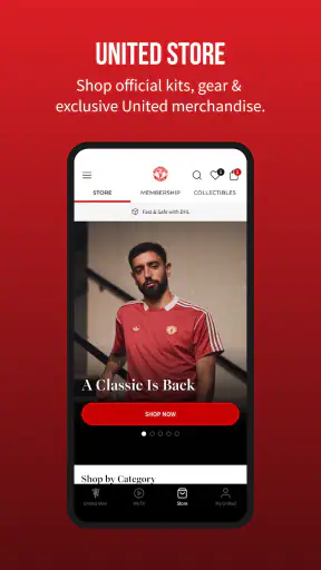 Download Manchester United Official App - Appcracy