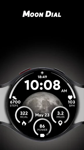 Download Moon Dial - Watch face - Appcracy