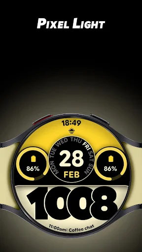 Download Pixel Light - Watch face - Appcracy