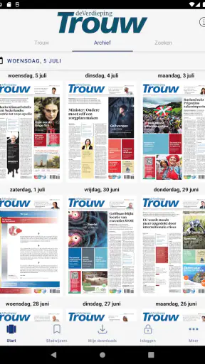 Download Trouw digitale krant - Appcracy