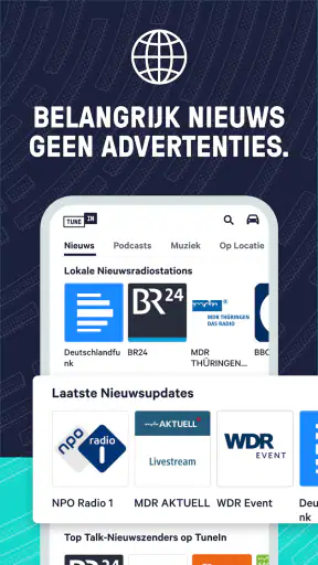 Download TuneIn Radio: Sport & FM radio - Appcracy