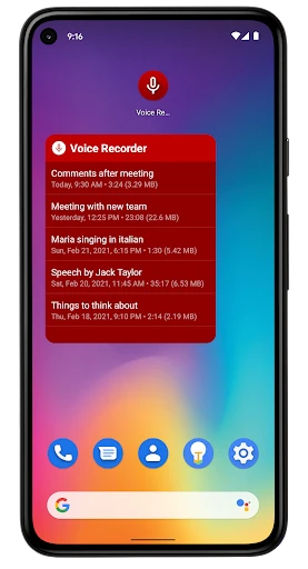 Voice Recorder - App Download voor Android & iOS - Appcracy