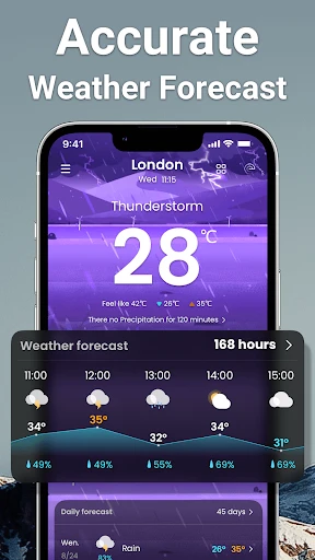 Download Weather: Live radar & widgets - Appcracy