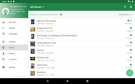 Baixar Board Game Stats - Appcracy
