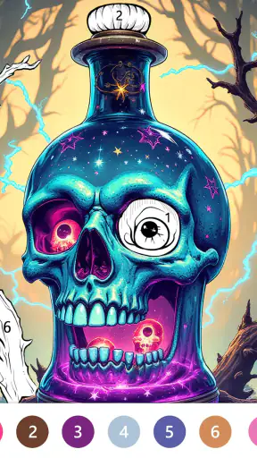 Baixar Macabre Color Paint By Number - Appcracy