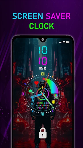 Baixar Neon Digital Clock Smart Watch - Appcracy