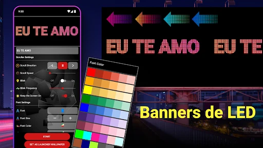Baixar Sinal LED Digital - Texto LED - Appcracy