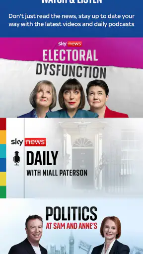 Baixar Sky News: Breaking, UK & World - Appcracy