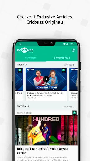 ดาวน์โหลด Cricbuzz - Live Cricket Scores - Appcracy