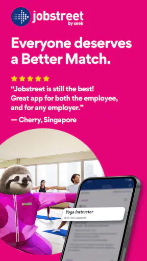 ดาวน์โหลด Jobstreet: Smart job matching - Appcracy
