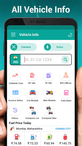 ดาวน์โหลด M Vahan-RTO Vehicle Car & Info - Appcracy