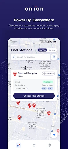 ดาวน์โหลด onion EV Charger - Appcracy